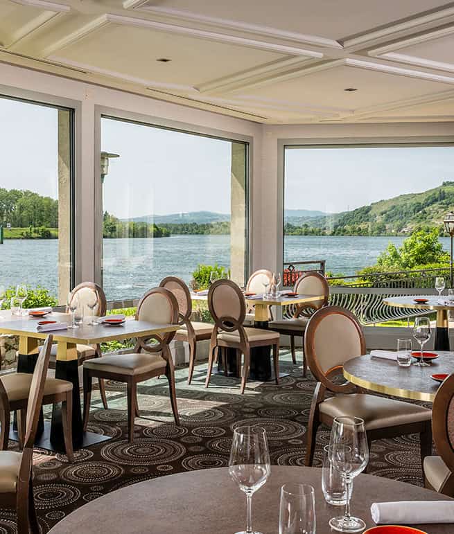 Bar - Hotel Beau Rivage Condrieu